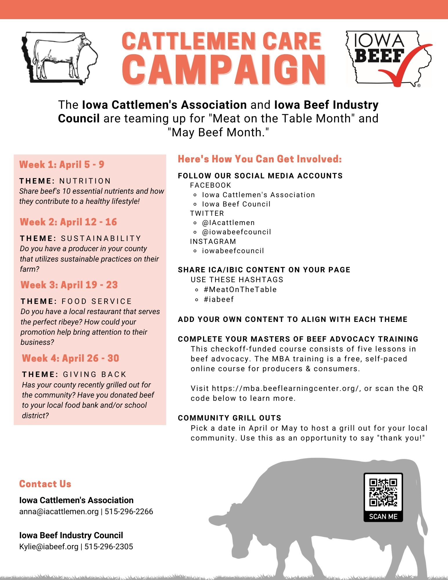 Iowa's Beef Industry Rolls Out Cattlemen Care Campaign
