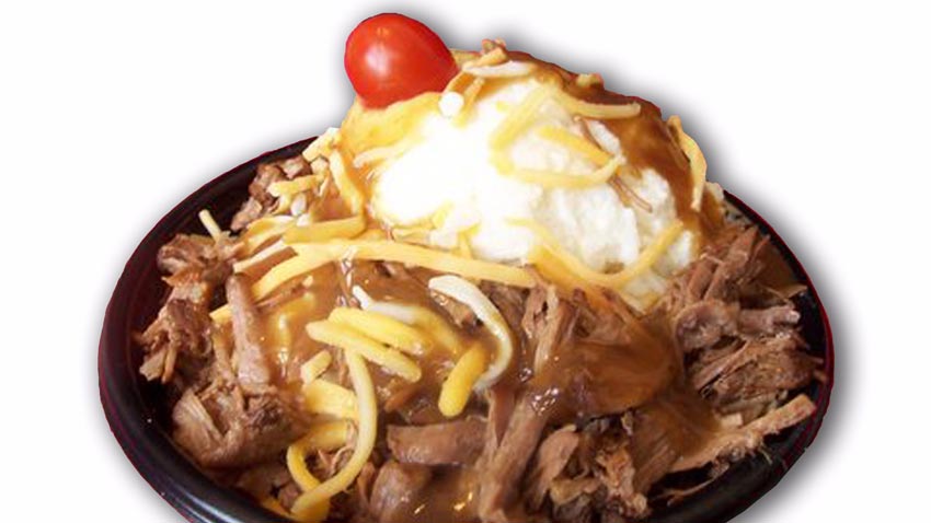 Hot Beef Sundae